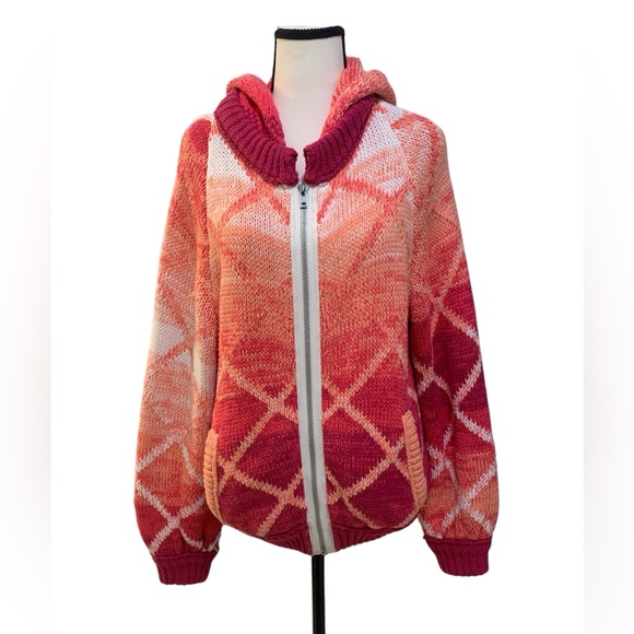 Free People | Tops | Free People Bali Bound Orange And Pink Ombr Full ...